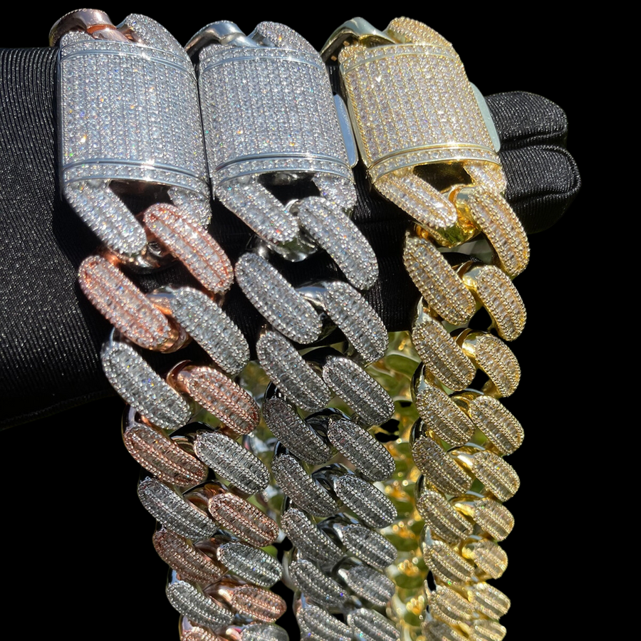 Iced Out Diamond Necklaces & Chains for Men & Women – Icey Pyramid