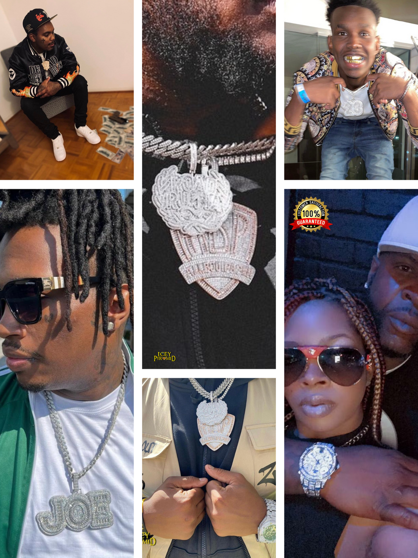 Iced Out Customs | Iced Out Chains | Iced Out Pendants | Pass Tester ...