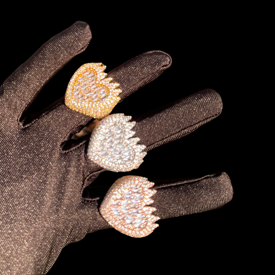 Iced Out Diamond Rings for Men & Women – Icey Pyramid