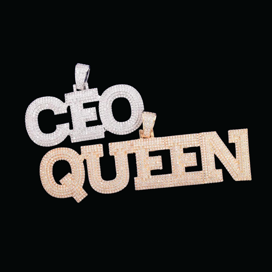 Iced Out Diamond Custom Name Necklace Pendants – Page 4 – Icey Pyramid