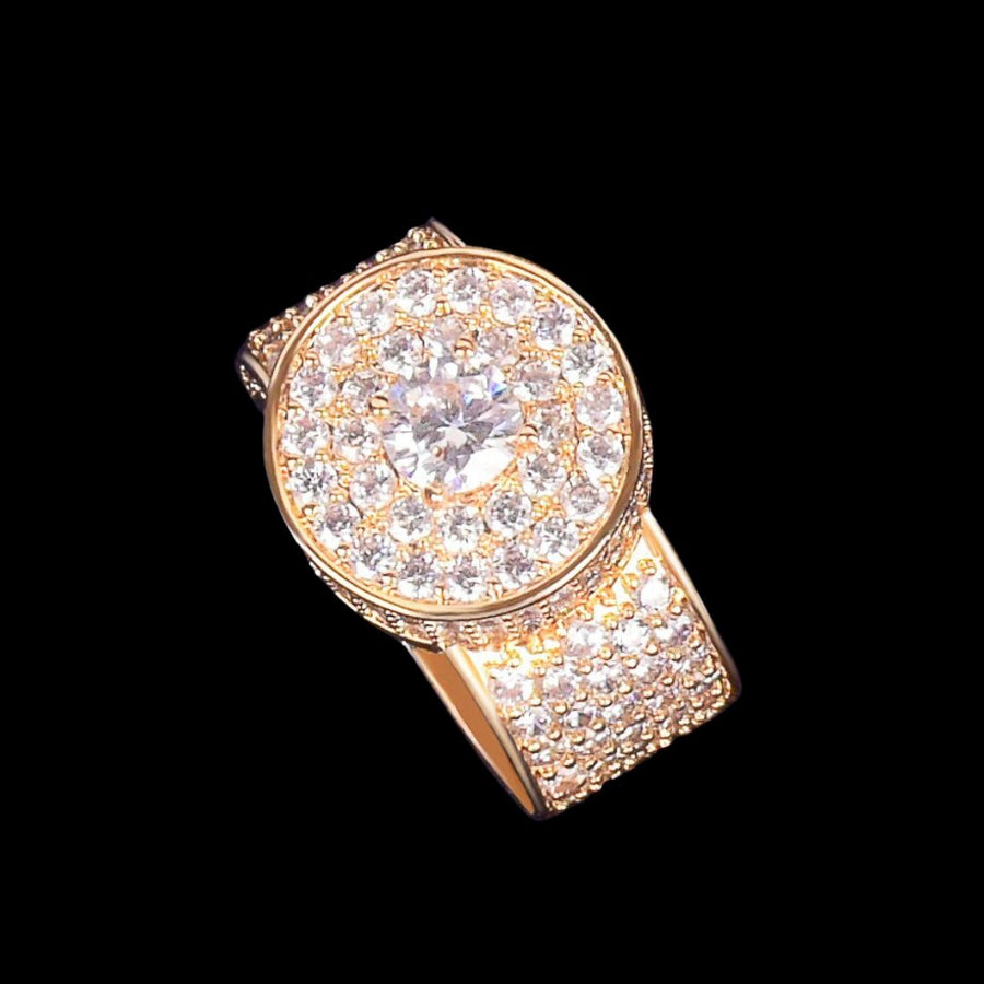 Iced Out Diamond Rings for Men & Women – Icey Pyramid