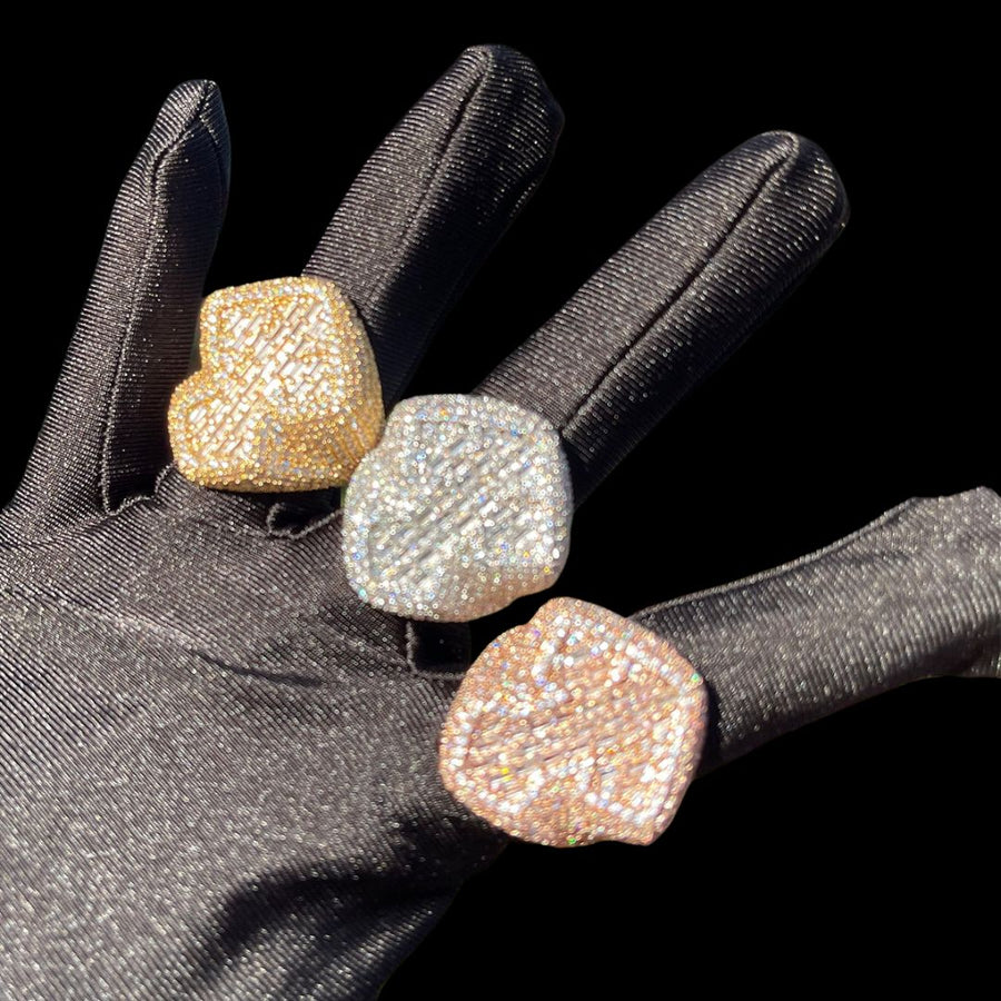 Iced Out Diamond Rings for Men & Women – Icey Pyramid