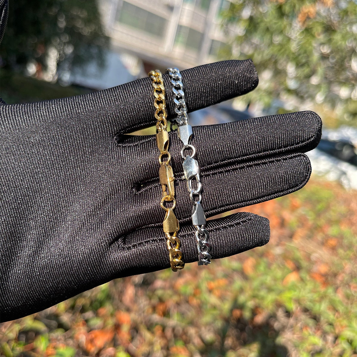 5MM Stainless Steel Cuban Link Chain Necklace – Icey Pyramid