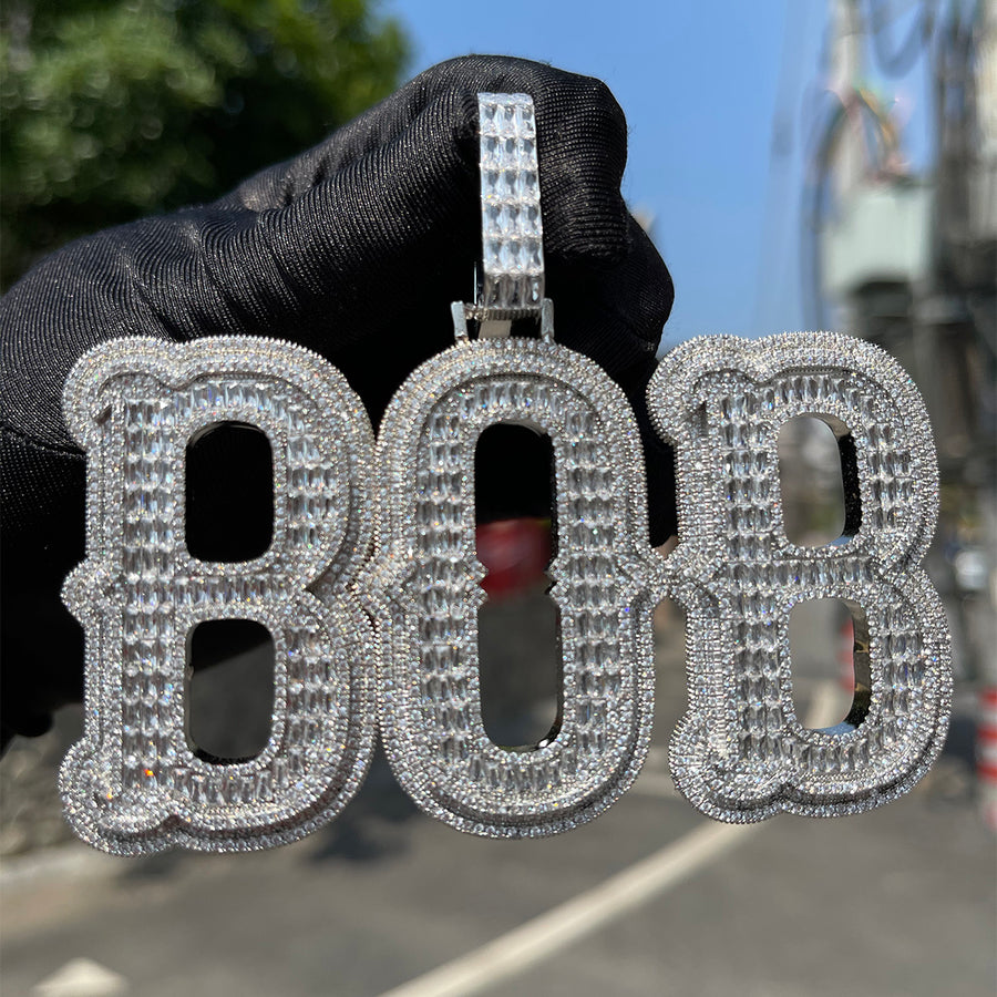 Iced Out Diamond Custom Name Necklace Pendants – Page 2 – Icey Pyramid