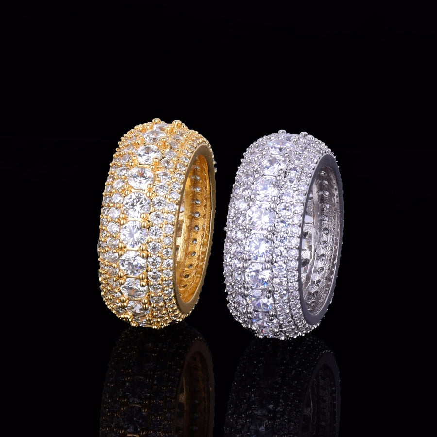 Iced Out Diamond Rings for Men & Women – Icey Pyramid
