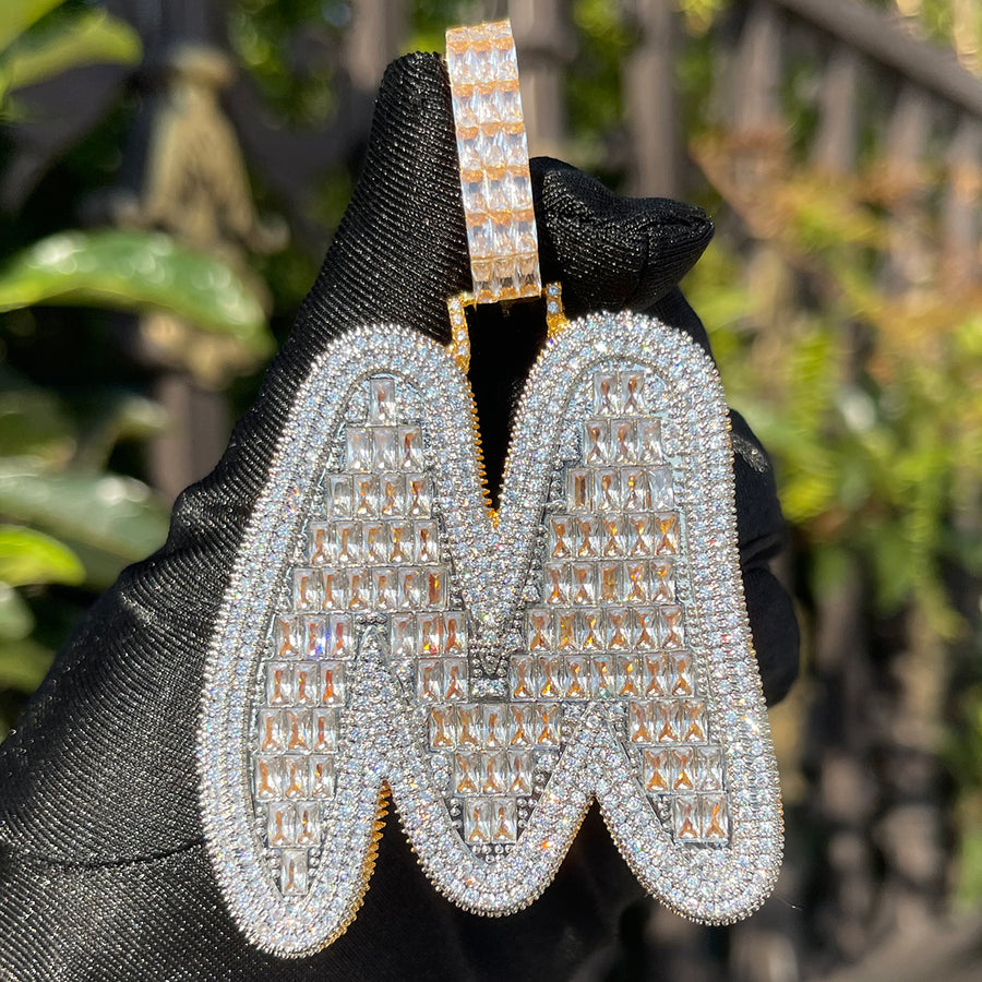Iced Out Diamond Custom Name Necklace Pendants – Page 2 – Icey Pyramid