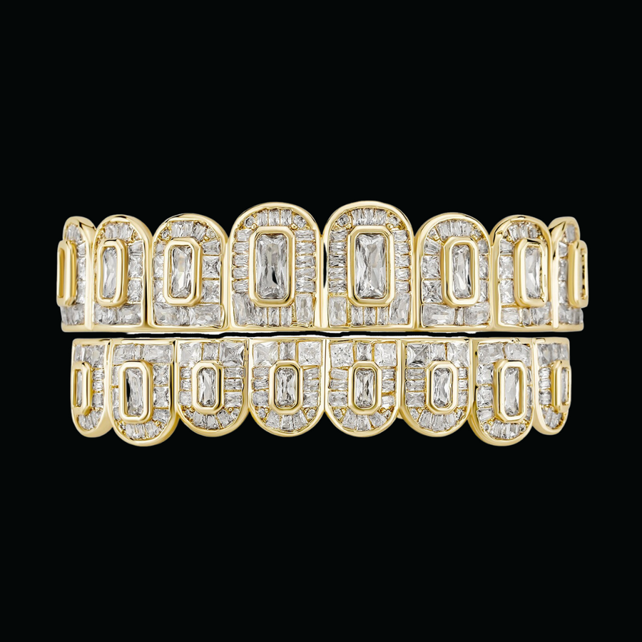 Iced Out Diamond Grillz – Icey Pyramid